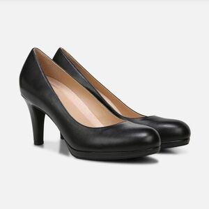 Naturalizer | Shoes | Nib Michelle Pump Size 8w In Black Leather By ...